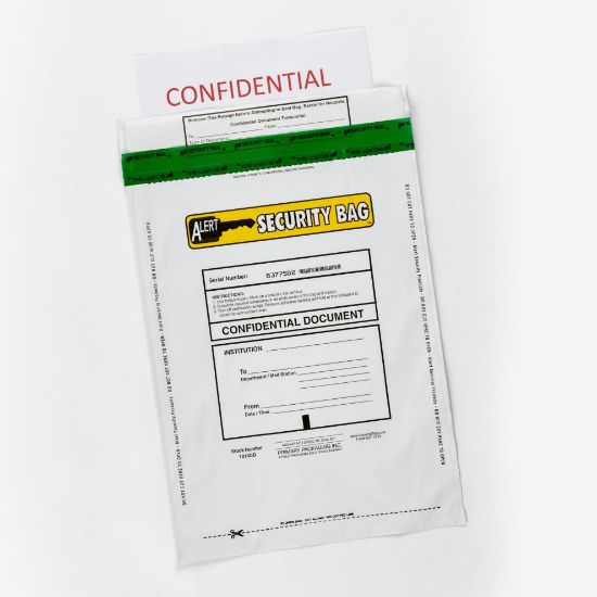 Opaque - Alert Confidential Document Bag 10 x 14 250/cs| Alert Security ...